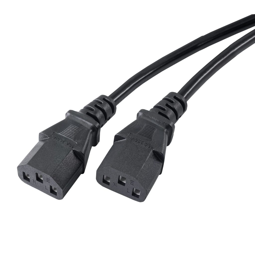 MINERS PSU POWER CABLE – SCHUKO INTO 2x C13 (Y SPLIT) – 1.4m – Bitcoin ...